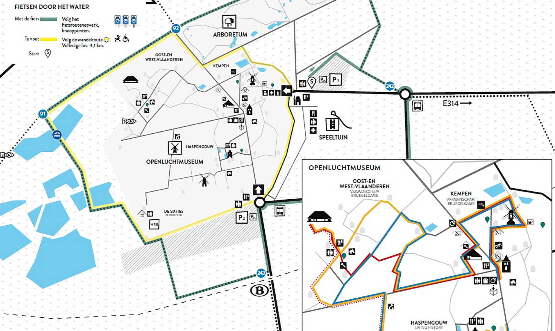 Plattegrond | Bokrijk